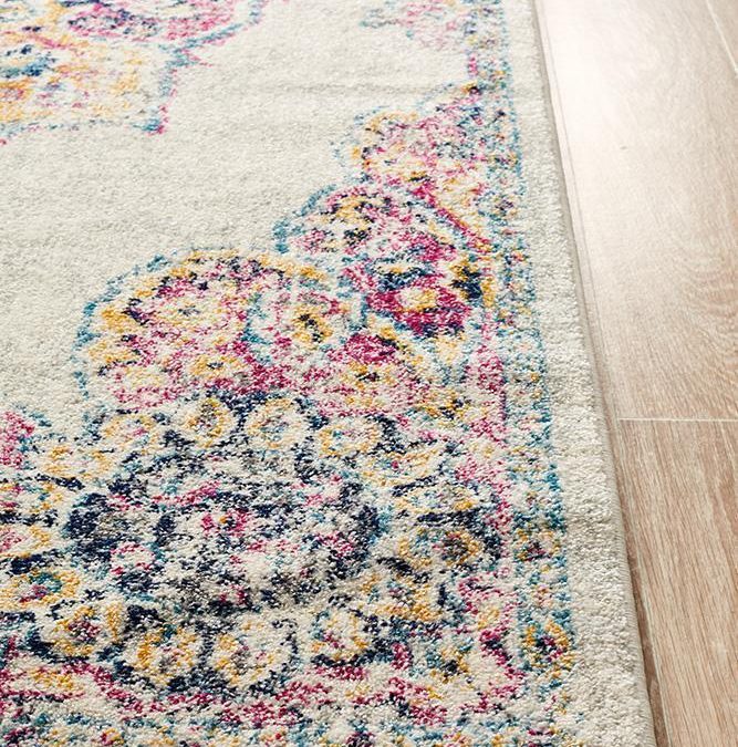 Rug Culture Museum Kendall Bone Runner Rug - The Flooring Guys