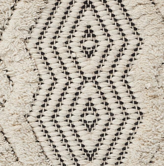 Rug Culture Rhythm Chime Bone Rectangle Rug - The Flooring Guys