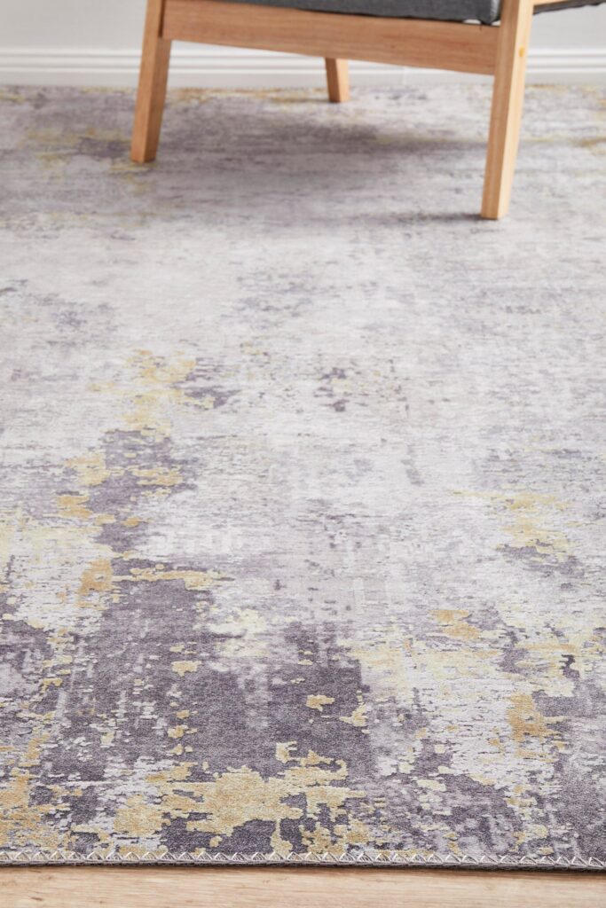 Rug Culture Illusions 156 Gold Rectangle Rug - The Flooring Guys ...