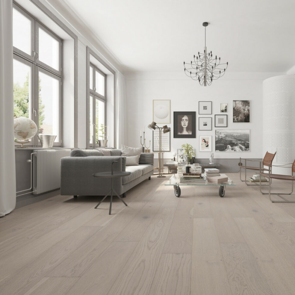 Riverhill Classique Oak Seashell Engineered Timber Flooring The ...