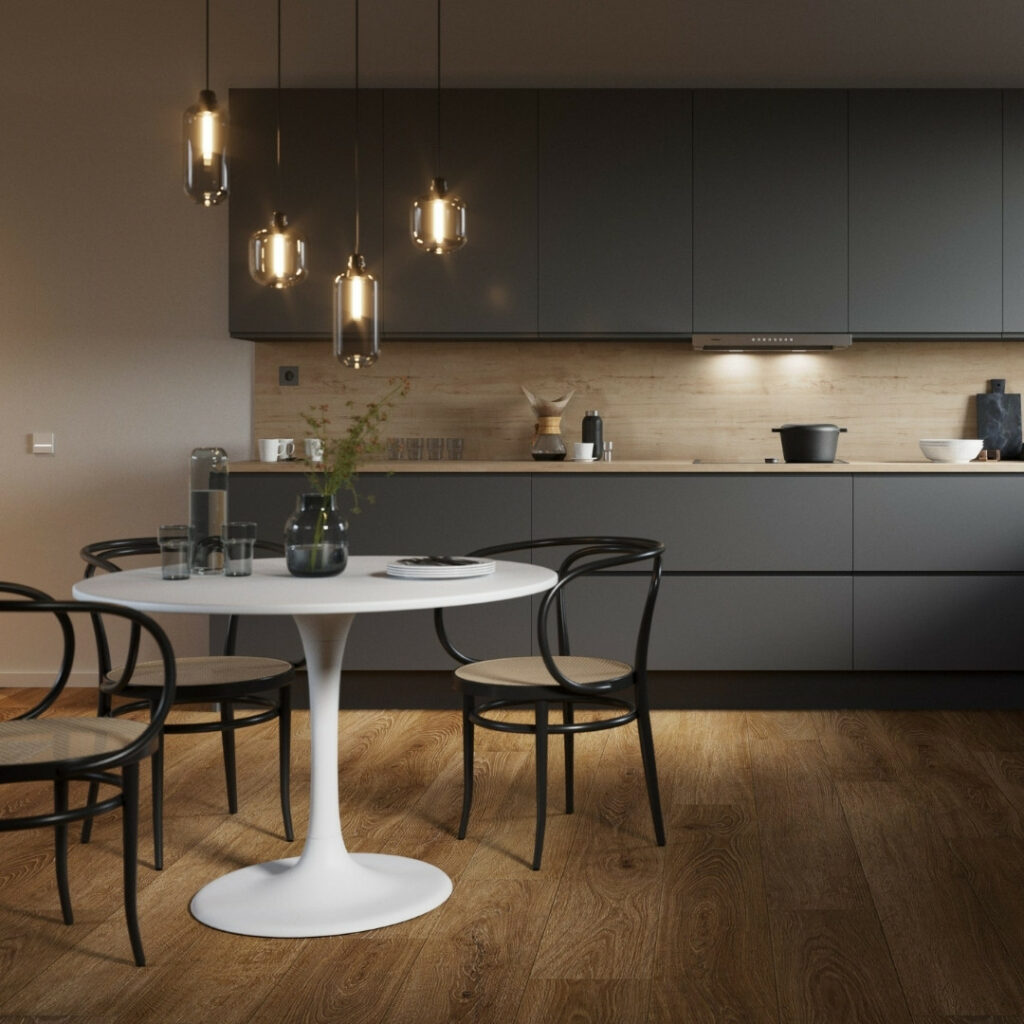Wonderwood Warm Walnut Hybrid Flooring - The Flooring Guys