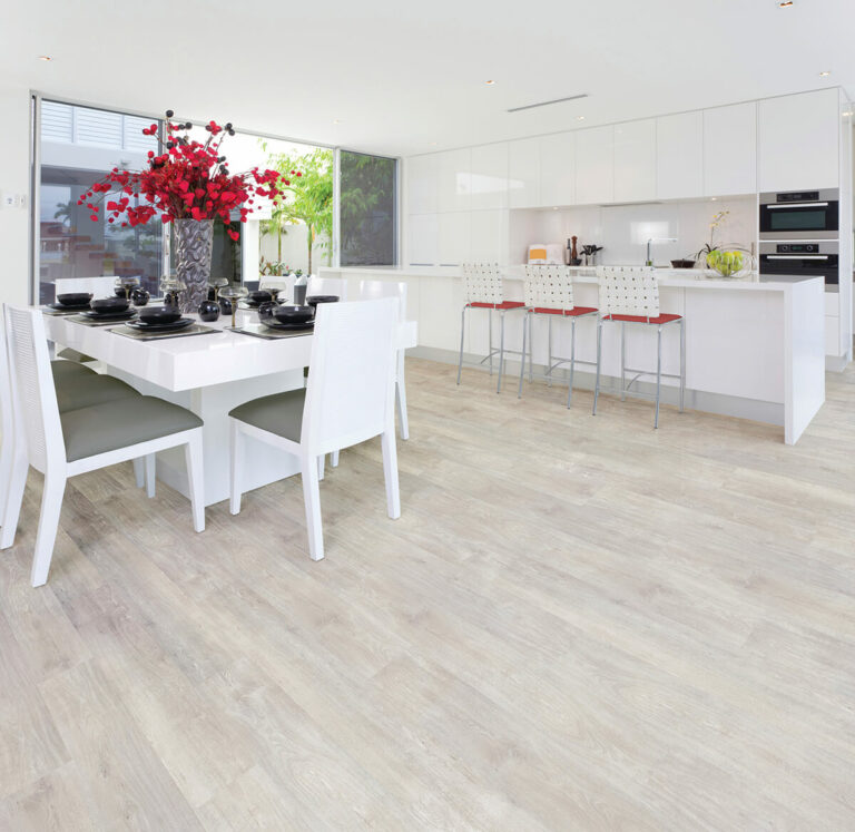 Kenbrock Coreflex Limed Blackbutt Hybrid Flooring - The Flooring Guys
