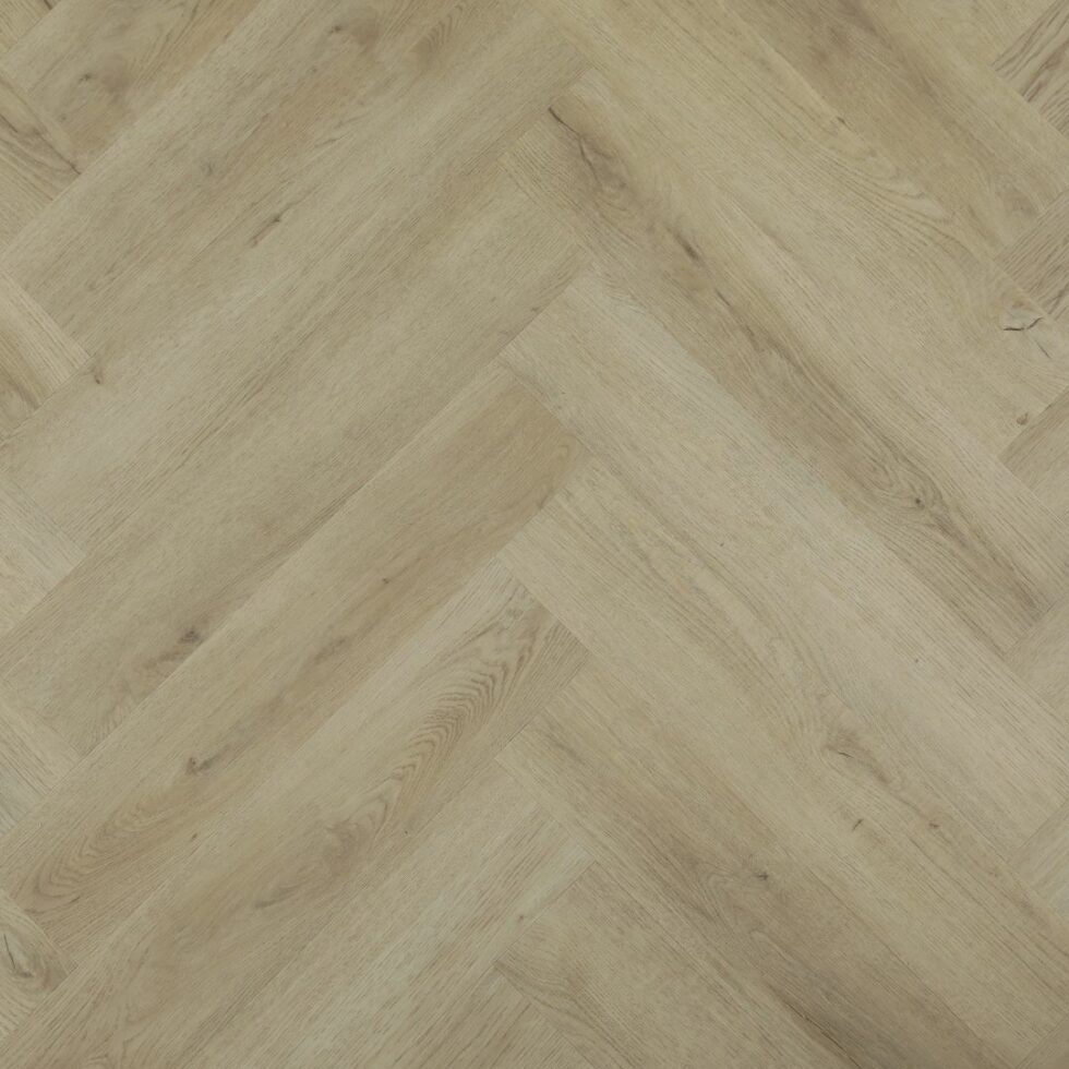 Belle Vie Herringbone Manor Ridge Oak Hybrid Flooring The Flooring Guys