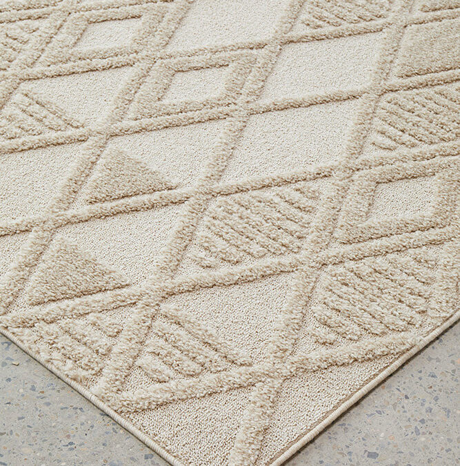 Rug Culture Marigold Lisa Natural Rectangle Rug - The Flooring Guys