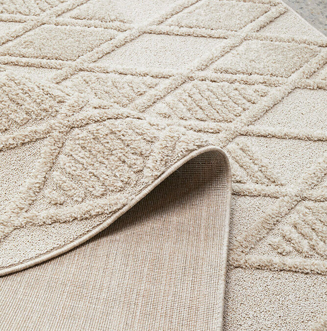 Rug Culture Marigold Lisa Natural Rectangle Rug - The Flooring Guys