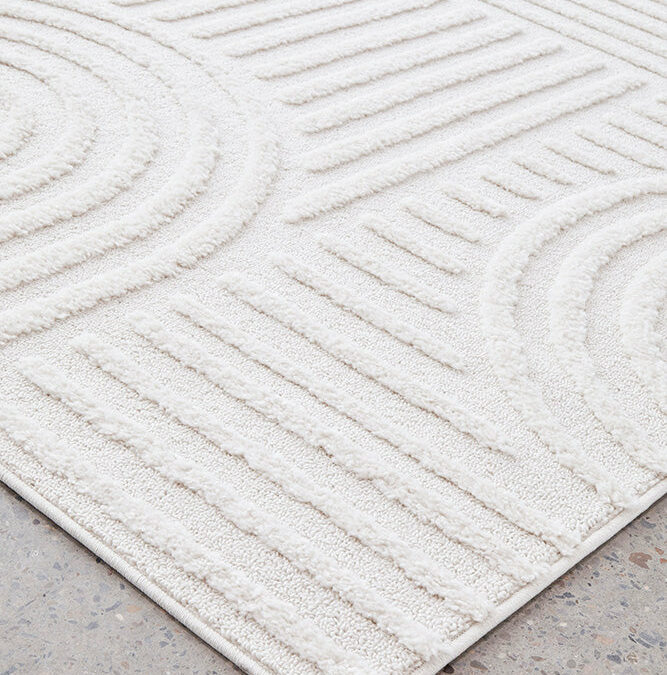 Rug Culture Marigold Dior White Rectangle Rug - The Flooring Guys