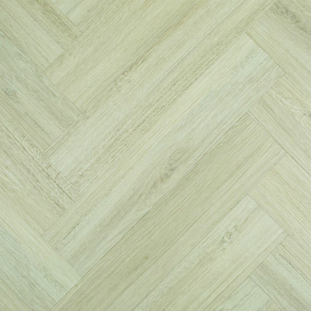 Stonegrove Cantus Mercury Herringbone Hybrid Flooring - The Flooring Guys