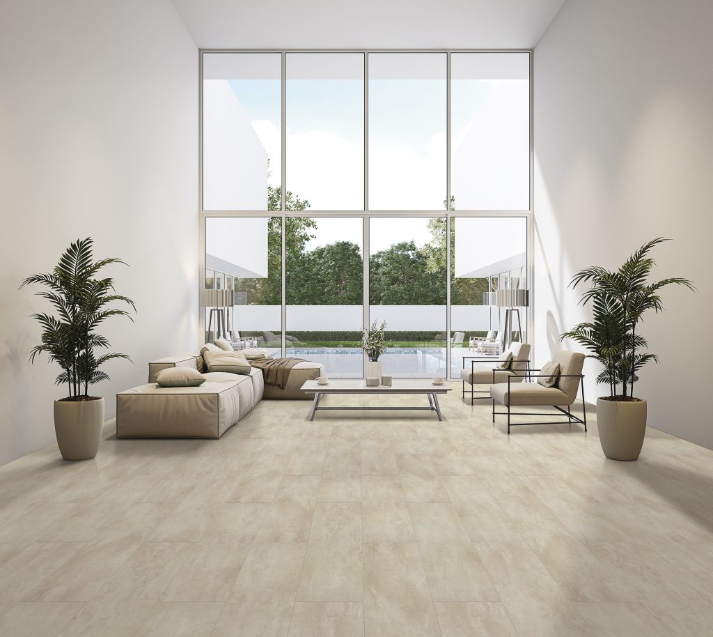 Stone Floor Sea Shell Hybrid Flooring - The Flooring Guys