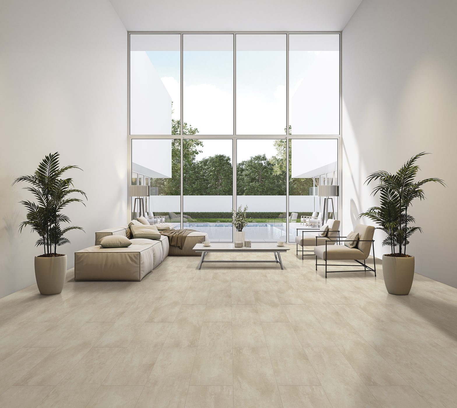 Stone Floor Sea Shell Hybrid Flooring - The Flooring Guys