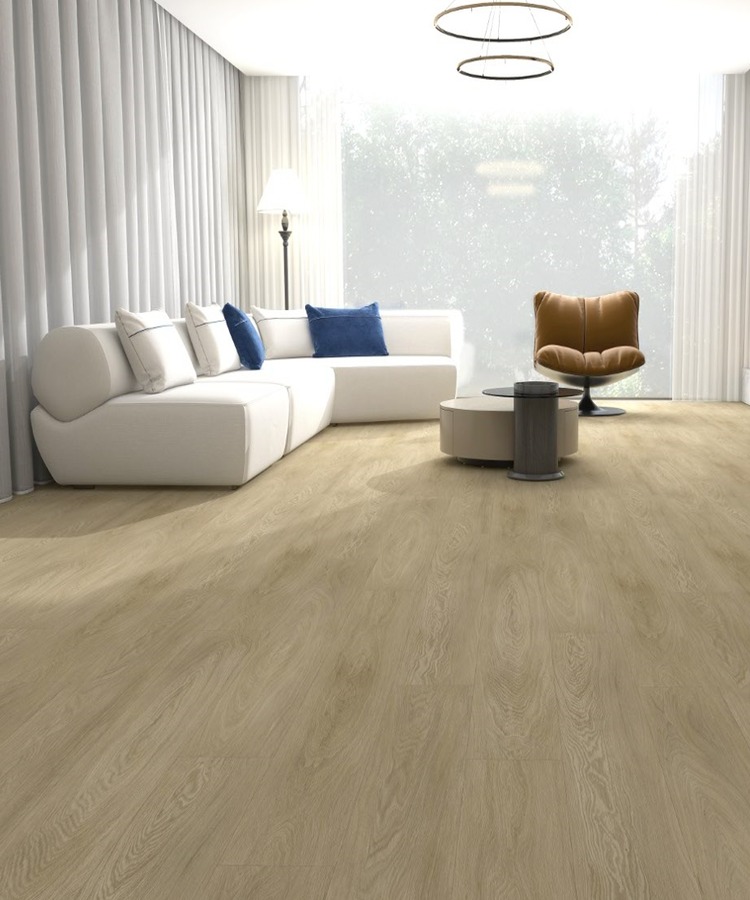 Eclipse Salt Oak Hybrid Flooring - The Flooring Guys