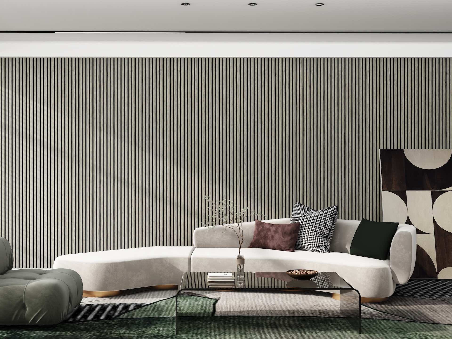 Vertiwood Ash Grey Wall Panels - The Flooring Guys